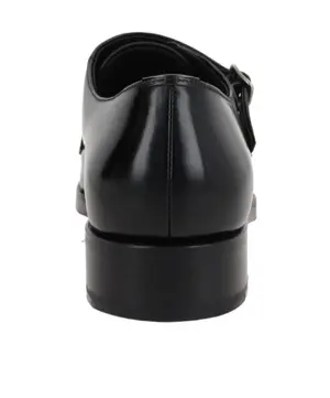 Prada Double-buckle Slip-on Loafers