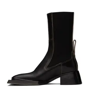 MIISTA Loose And Tight Spliced Short Boots