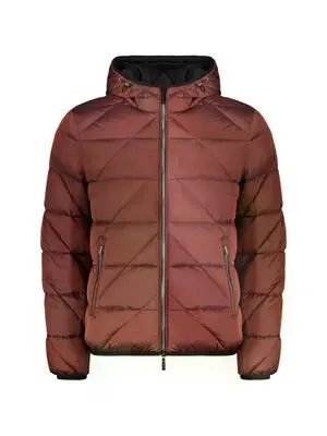 MOORER Liam-s3c Hooded Padded Jacket - Red