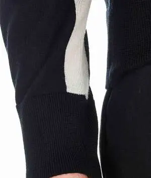 PAOLO PECORA Contrast-colored Striped Wool Pullover