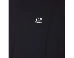 C.P. COMPANY Logo Printed Crewneck T-shirt