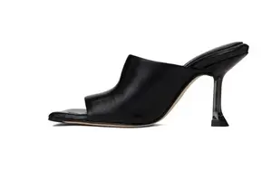 MIISTA Square-headed High-heeled Sandals