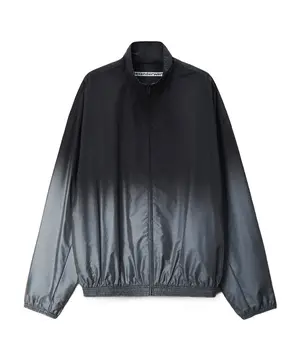 Alexander Wang Reflective Track Jacket - Silver/black