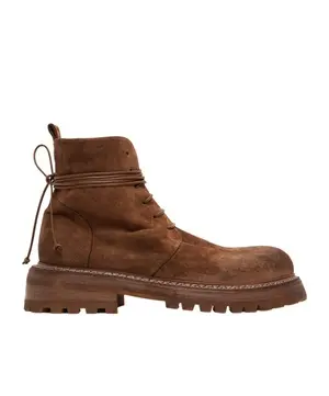 Marsèll Carrucola Combat Ankle Boots - Brown
