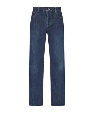 THE ROW Mid-rise Jeans In Cotton Denim - Medium Indigo