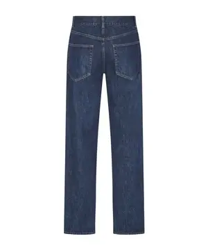 THE ROW Mid-rise Jeans In Cotton Denim