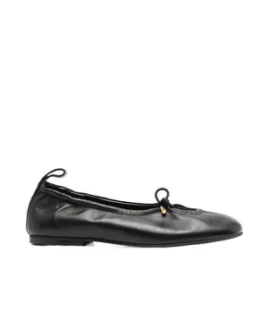 ALOHAS Square-toe Ballet Flats - Black