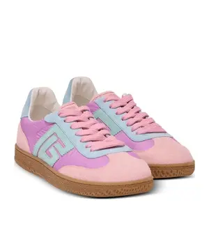 Balmain Swan Panelled Sneakers