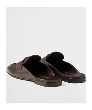 Prada Leather Slippers
