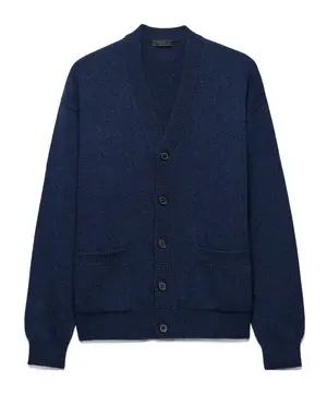 Prada Re-cashmere Cardigan - Indigo