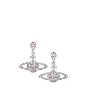 VIVIENNE WESTWOOD Mini Bas Relief Drop Earrings - Silver