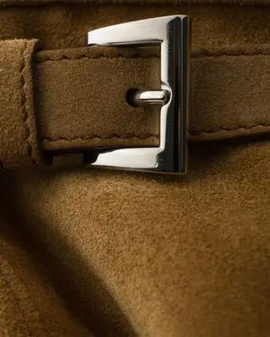 Prada Bonnie Suede Tote Bag