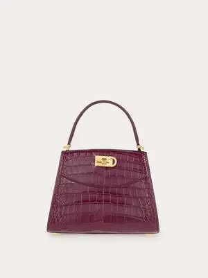 FERRAGAMO New Studio Box Bag - Violet