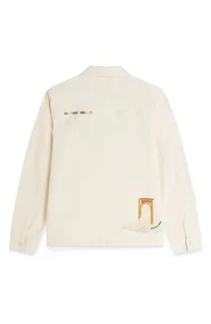 Scotch & Soda Printed Cotton Twill Overshirt