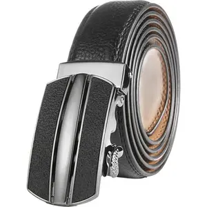 MIO MARINO Signature Leather Ratchet Belt - Beacon