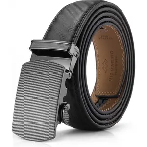 MIO MARINO Signature Leather Ratchet Belt - Coventry
