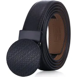 MIO MARINO Signature Leather Ratchet Belt - Orbit