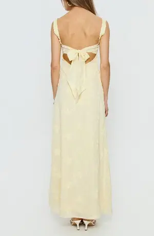 Princess Polly Maisone Floral Embroidered Maxi Dress