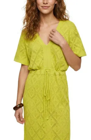 RAFFYA Santorina Knitted Midi Dress