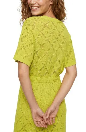 RAFFYA Santorina Knitted Midi Dress
