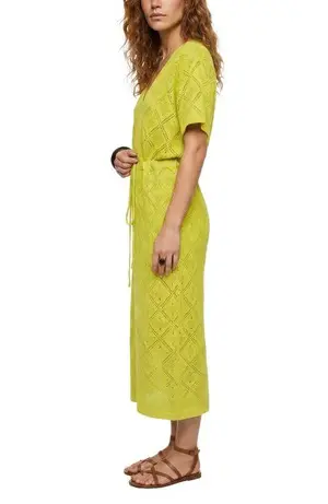 RAFFYA Santorina Knitted Midi Dress
