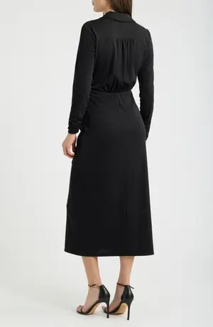 Julia Jordan Ruched Midi Dress