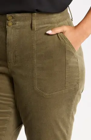Wit & Wisdom Corduroy Flare Leg Pants