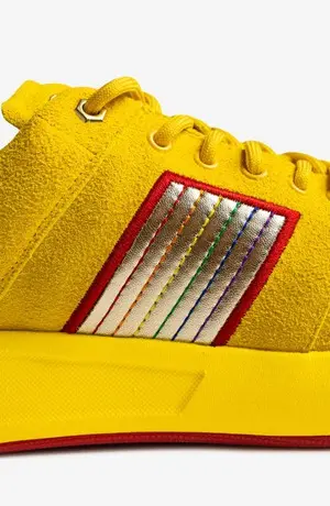 FRESHY Brites Lace-up Sneakers - Lemon Fizz