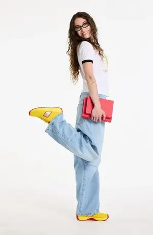 FRESHY Brites Lace-up Sneakers - Lemon Fizz