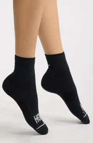 HOKA® Quarter Run Socks - Black
