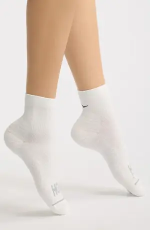 HOKA® Quarter Run Socks - White