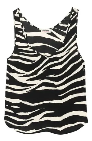 Zadig&Voltaire Tarys Zebra Print Tank