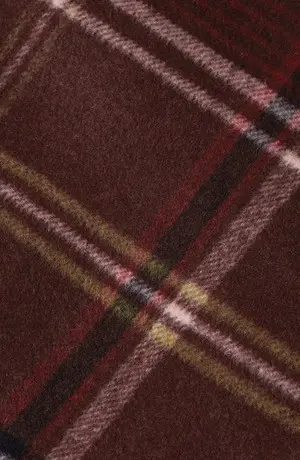 Scotch & Soda Checked Wool Blend Short Jacket