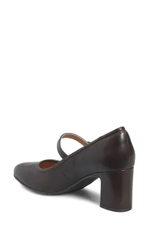 SOFFT Adelaide Mary Jane Block Heel Pumps - Chocolate