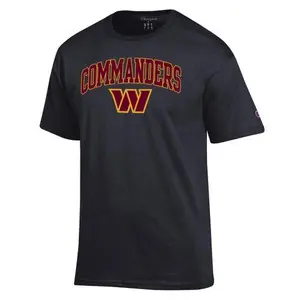 Champion Washington Commanders Arch Over Logo T-shirt