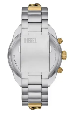 DIESEL® Spiked Chronograph Two-tone Bracelet Watch