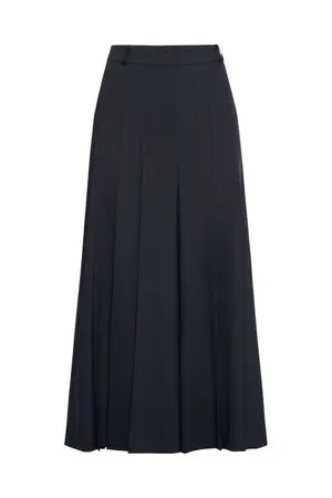 MAISON COMMON Cool Wool Trousers Skirt - Black