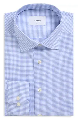 Eton Slim Fit Checked Shirt