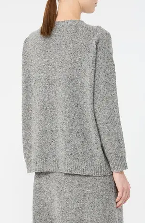 Max Mara Crewneck Wool & Silk Blend Sweater