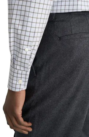Eton Contemporary Fit Checked Dress Shirt