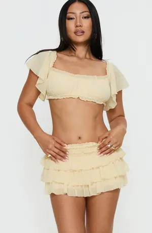 Princess Polly Iluminada Frilled Skort