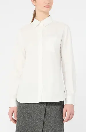 Max Mara Cotton Button Shirt