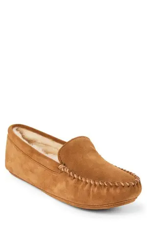 Minnetonka Sheepskin Softsole Venetian Slipper
