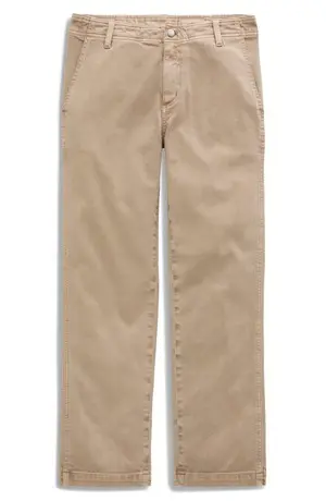 Ag Brinley Mid Rise Straight Leg Trouser Jeans