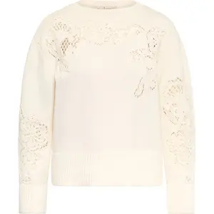 MAISON COMMON Cotton Pullover With Embroidery