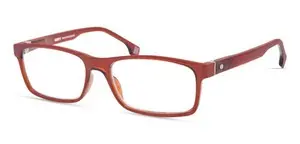 ONE:1 Rectangle Full Rim Reading Glasses - Old Leather