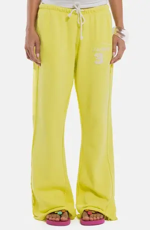 JADED LONDON Cleo Bootcut Joggers - Yellow