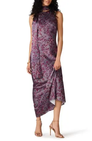 Steve Madden Jaiden Floral Maxi Dress & Scarf