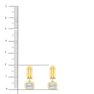 EVERLEE Emerald Aura Drop Lab Diamond In 14k Gold