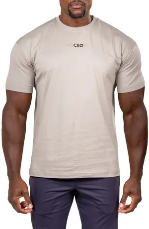 MACEOO Marthyr Logo Graphic T-shirt - Grey